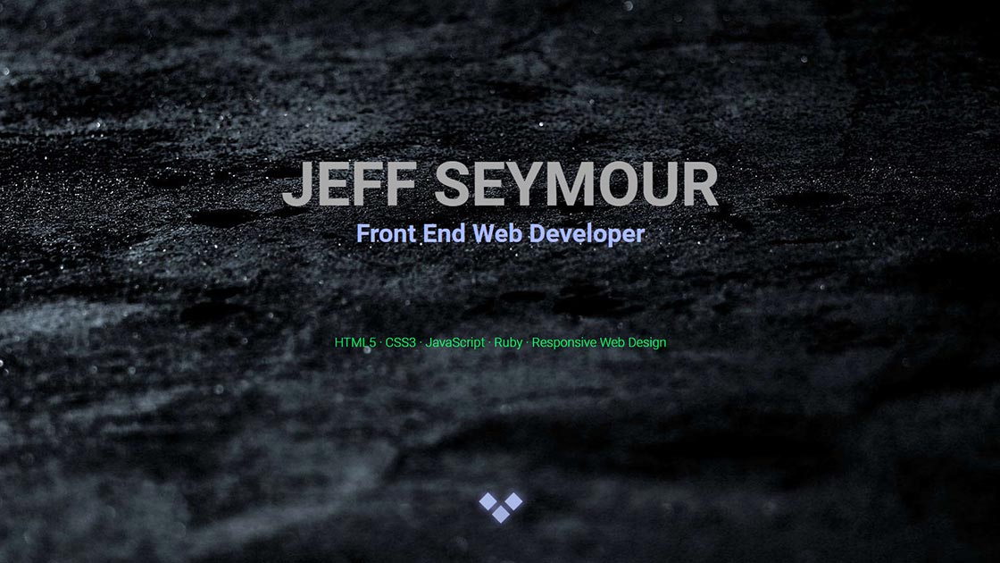 Jeff Seymour | Front End Web Developer
